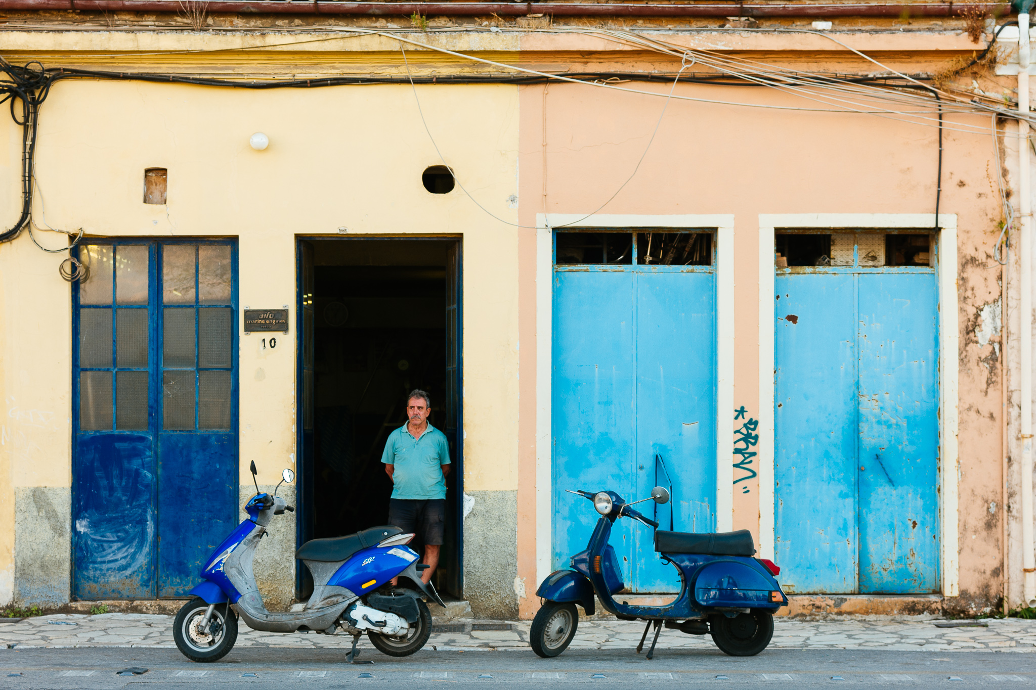 Corfu with rangefinder and SLR | Jip van Kuijk